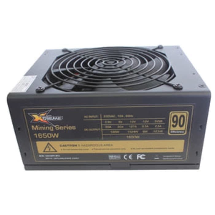 Xtreme KT1650PP PSU 1650W Power Supply PC Gaming & Mining 1650 Watt ...