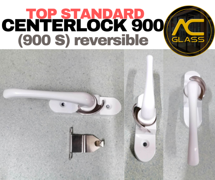 AC GLASS: CENTER LOCK TOP STANDARD (TS) WHITE Reversible | Lazada PH