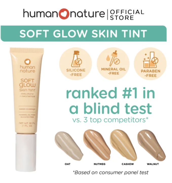 Human Nature Soft Glow Skin Tint 30ml (No Harmful Chemicals) | Lazada PH