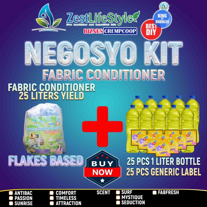 FABRIC CONDITIONER DIY NEGOSYO KIT FLAKES BASED | Lazada PH