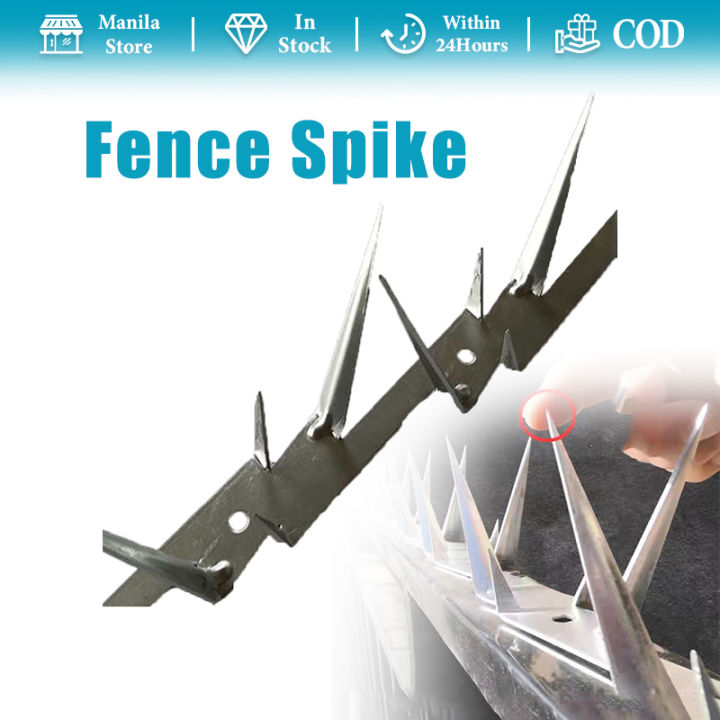 Steel Wall Spike 1.25m Anti Theft Anti-Climb Fence spike | Lazada PH