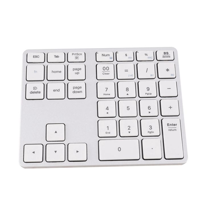 Bluetooth 5.0 Wireless Numeric Keypad 35 Keys Digital Keyboard for ...