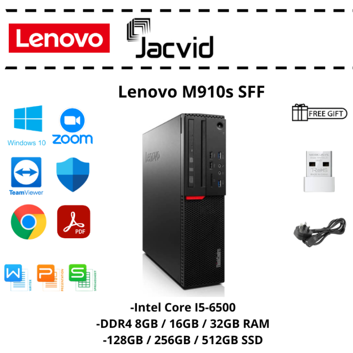 Lenovo ThinkCentre M910s & M710s SFF Desktop (I5-6500 & I5-7400) # ...