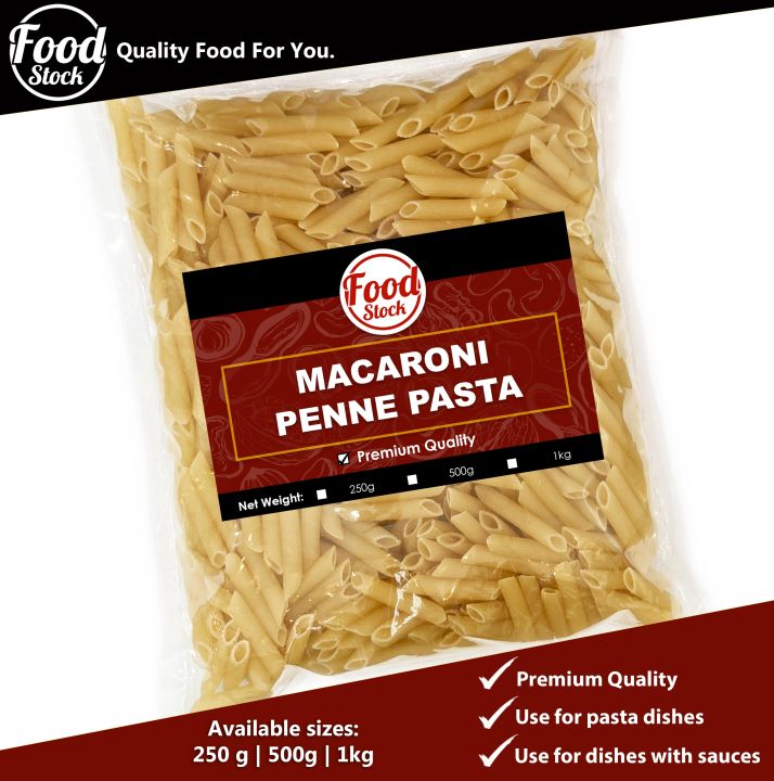 Food Stock Macaroni Penne Pasta (250g, 500g, 1kg) | Lazada PH