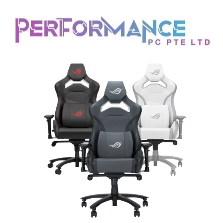 ASUS ROG CHARIOT X CORE GAMING CHAIR BLACK / GREY / WHITE (2 YEARS ...