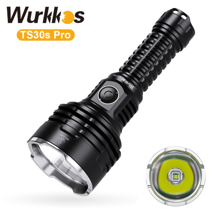 Wurkkos TS30S Pro 21700 Rechargeable LED USB-C Powerful Flashlight ...