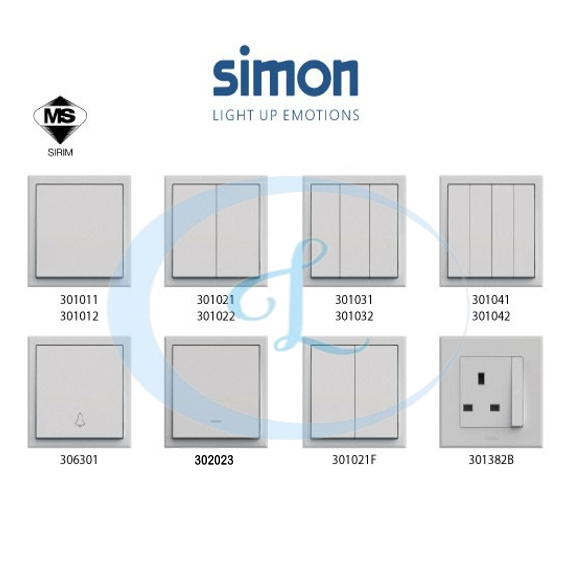 [READY STOCK] SIMON E3 SERIES SWITCH / SWITCH SOCKET ( WHITE / BLACK ...