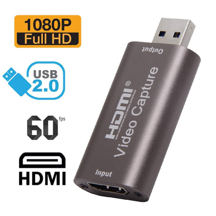 Video Capture HDMI USB Card Support Untuk PS4 Game Camera Recording ...