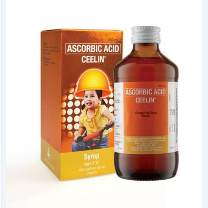 Unilab Ascorbic Acid Ceelin Syrup 250ml | Lazada PH