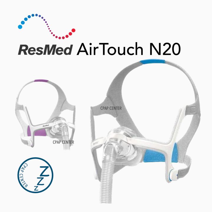 ResMed AirTouch N20 Nasal CPAP Mask หน้ากาก ResMed AirTouch N20 ครบชุด ...