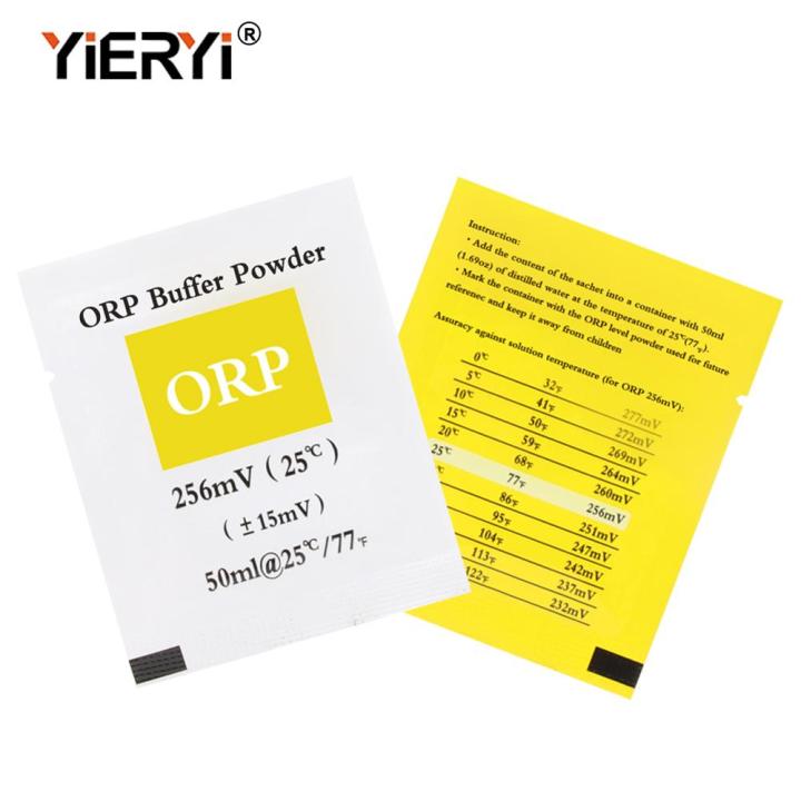 【Quality】 Yieryi1/3/5/10 Pcs Orp Calibration Powder Buffer Powder Orp ...