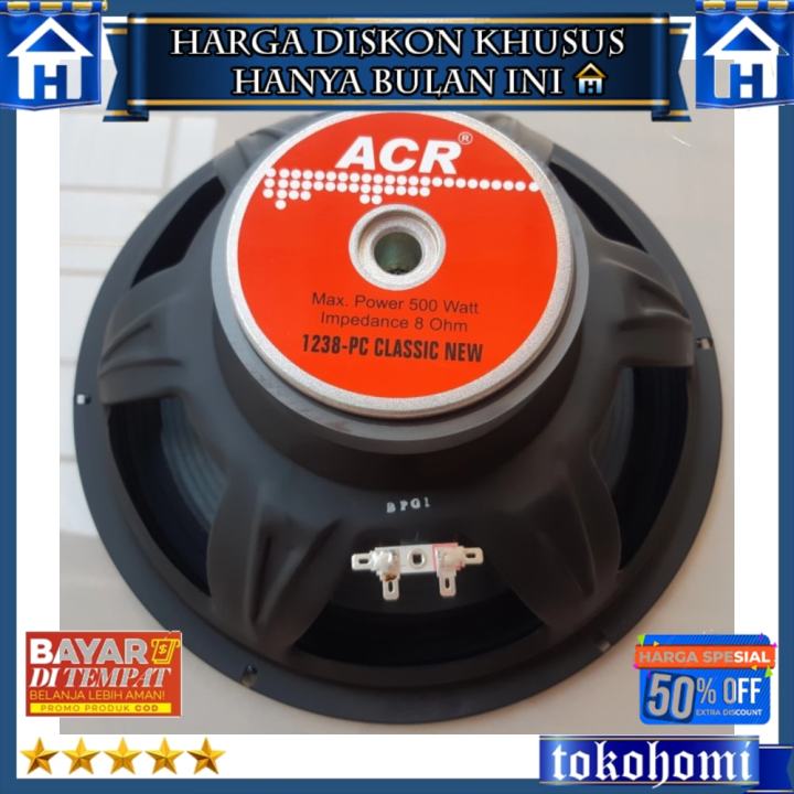 Speaker 12 Inch Full Range Acr 1238 Classic 500WattMurah Diskon ...