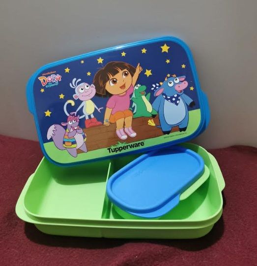 Tupperware Dora lunch box with small keeper | Lazada Singapore