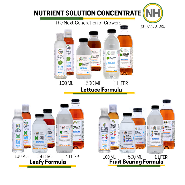 Nutrient Solution Concentrate Selection | Nutrihydro | Lazada PH