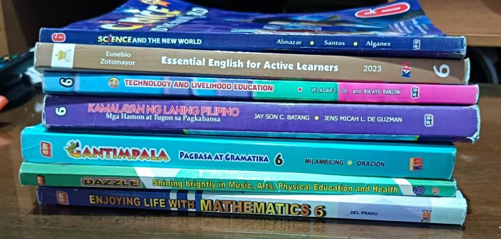 Grade 6 Textbook Preloved K to 12 Compliant Various Publishing | Lazada PH