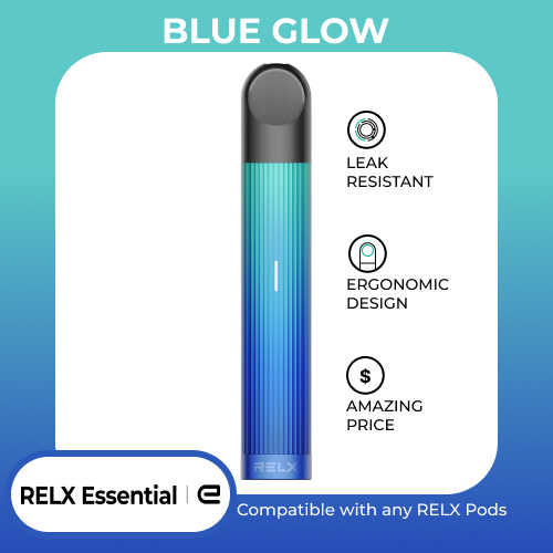 RELX Essential Device - Blue Glow | Lazada Indonesia