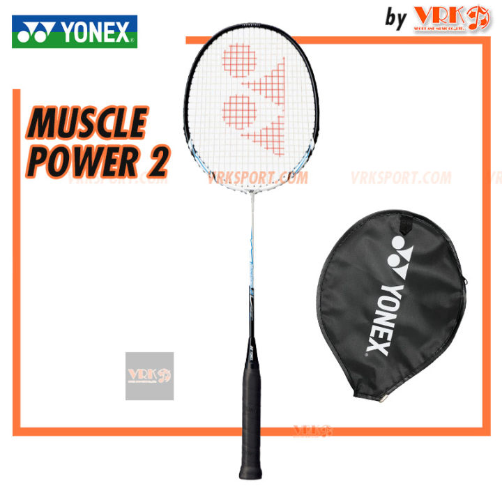 YONEX ( MUSCLE POWER 2 ) ไม้แบดมินตัน น้ำหนัก 98g (U) ขนาดด้ามไม้ G4 ...