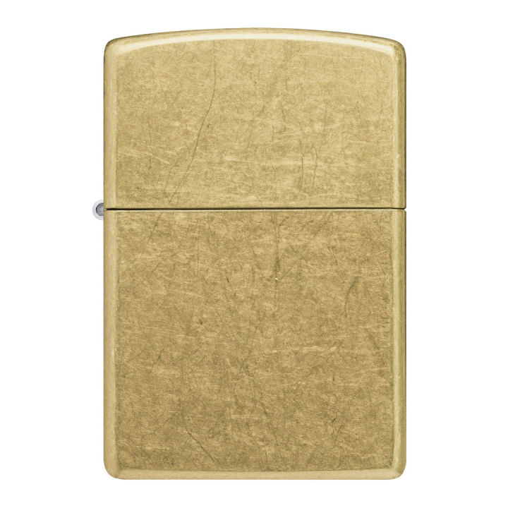 48267 Zippo Street Brass ของแท้ (Empty Zippo Lighter without Fuel ไฟแช ...
