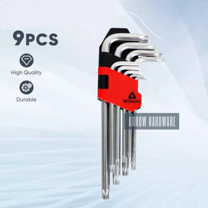 9pcs Long Arm Torx Key Set | Lazada PH