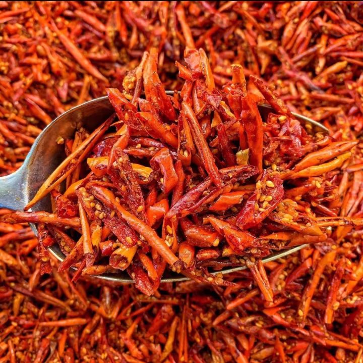 ถูกสุด!! พริกทอด เกรดA 500g.1Kg. พร้อมส่ง3รสชาติCrispy fried chili (ไม่ ...