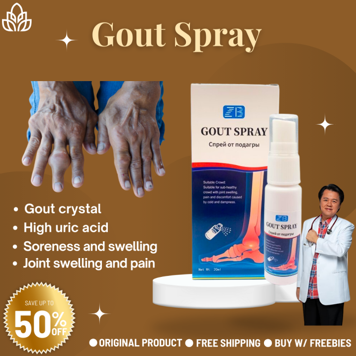 Gout spray joint treatment: Fast-Acting Relief for Inflammation and ...