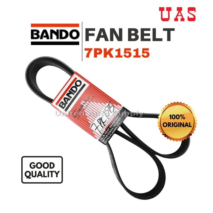 TOYOTA Hilux KUN25 KUN26 Fortuner KUN50 Fan Belt 7PK1515 Bando | Lazada
