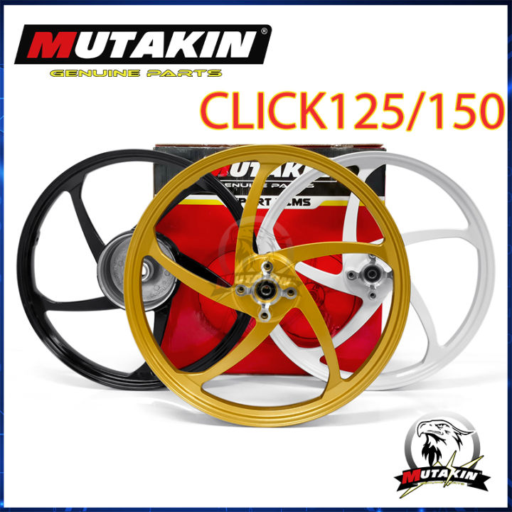 MUTAKIN Mags【Curved 5-Spoke】 Click 125/Click 150 V1 V2 V3 Front Drum ...