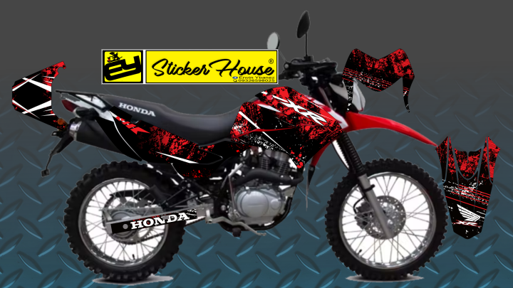 HONDA XR 150L Decals Laminated | Lazada PH