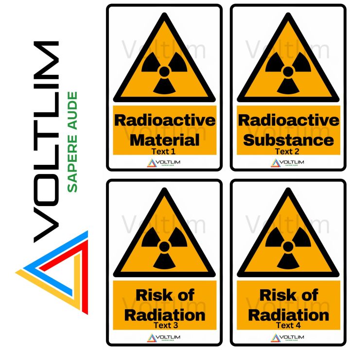 Radioactive Symbol Material | Substance | Risk of Radiation | Hazard ...