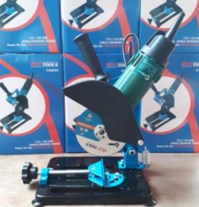 Stand gerinda angle biru dudukan gerinda tangan | Lazada Indonesia
