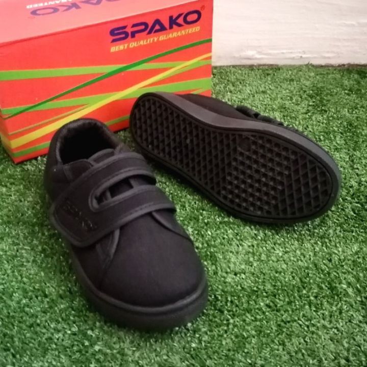 Kasut Hitam Sekolah Spako KW015 | Lazada