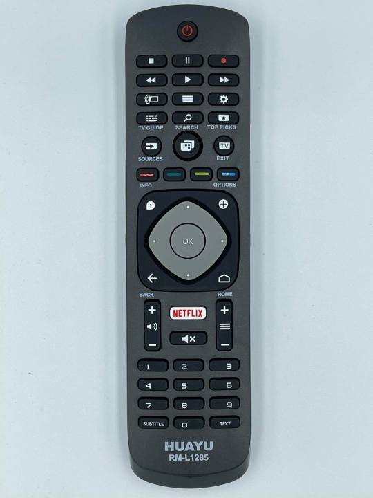 รีโมททีวีที่ใช้งานได้กับ Philips รุ่น RM-D1285 ใช้กับสมาร์ททีวี มีปุ่ม ...
