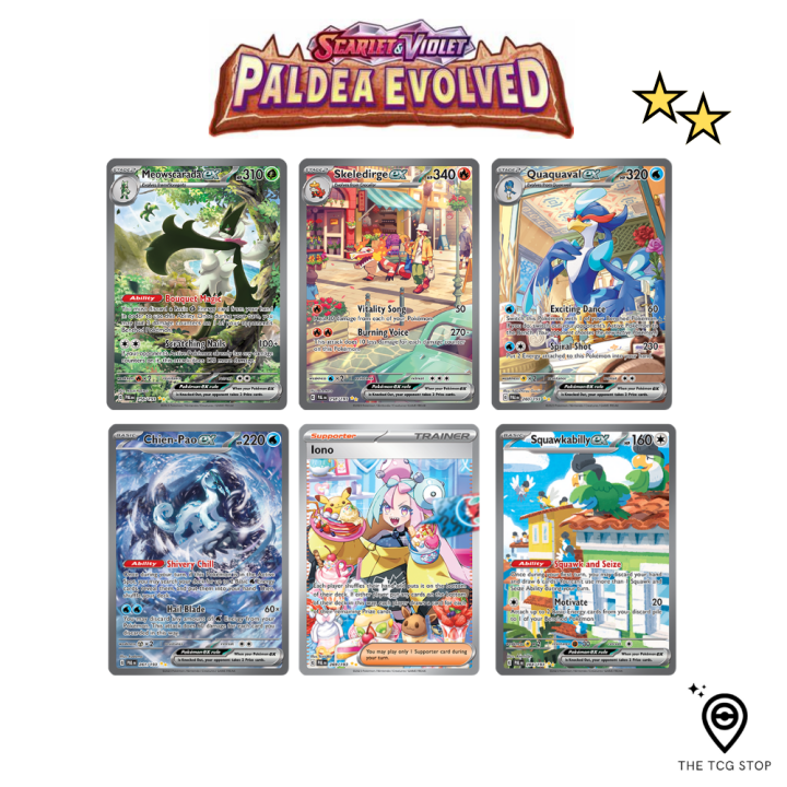Pokemon TCG - Special Illustration Rare (SIR) Card Singles Scarlet & Violet Paldea Evolved ...