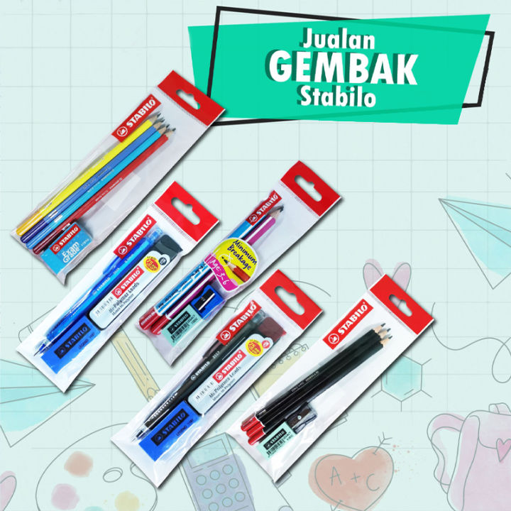 Stabilo Value Pack Gempak Sales Stationery Gift Set Door Gift Alat ...
