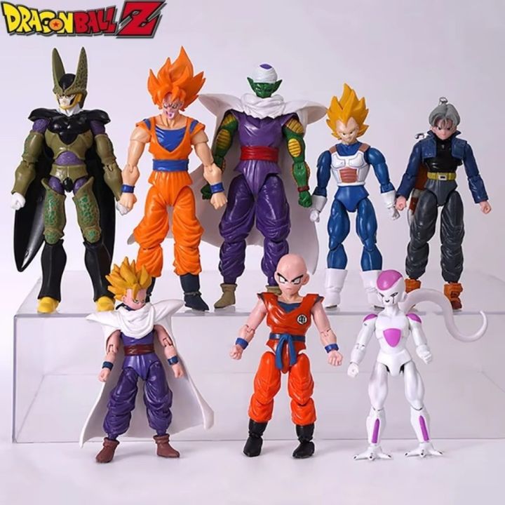 VERMILL Son Goku Son Gohan Vegeta Frieza Anime Action Figure Multi ...