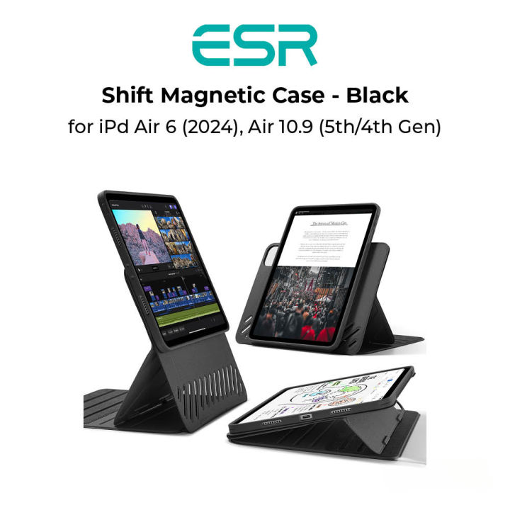 ESR iPad Air 6 (2024), Air 10.9 (5th/4th Gen) Shift Magnetic Case | 100 ...