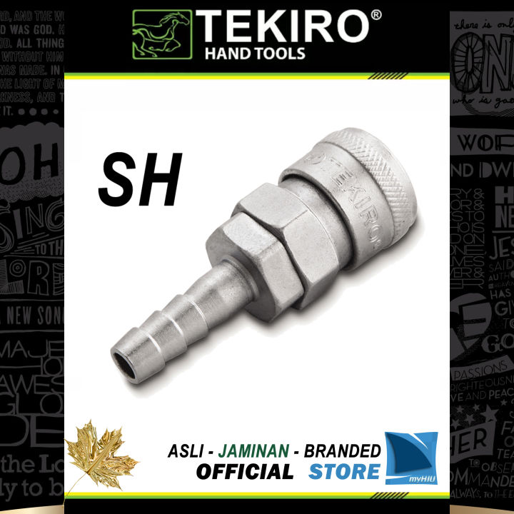 Nepel Selang Angin 2 Langkah - Quick Coupler 2 Touch 40 ( SH ) TEKIRO ...