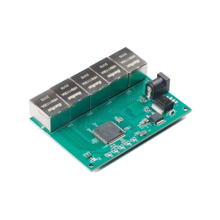 【New Arrivals】 5 Port Switch Module 1000m 100m Active Network Full ...