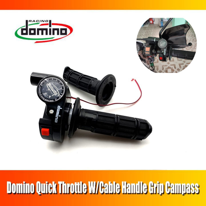 Domino Quick Throttle With Cable Compass Handle grip | Lazada PH