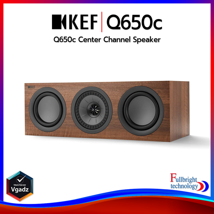KEF Q650c Center Channel Speaker ลำโพงเซ็นเตอร์ ขนาด 6.5 นิ้ว 2 ทาง 150 วัตต์ รับประกันศูนย์ไทย ...