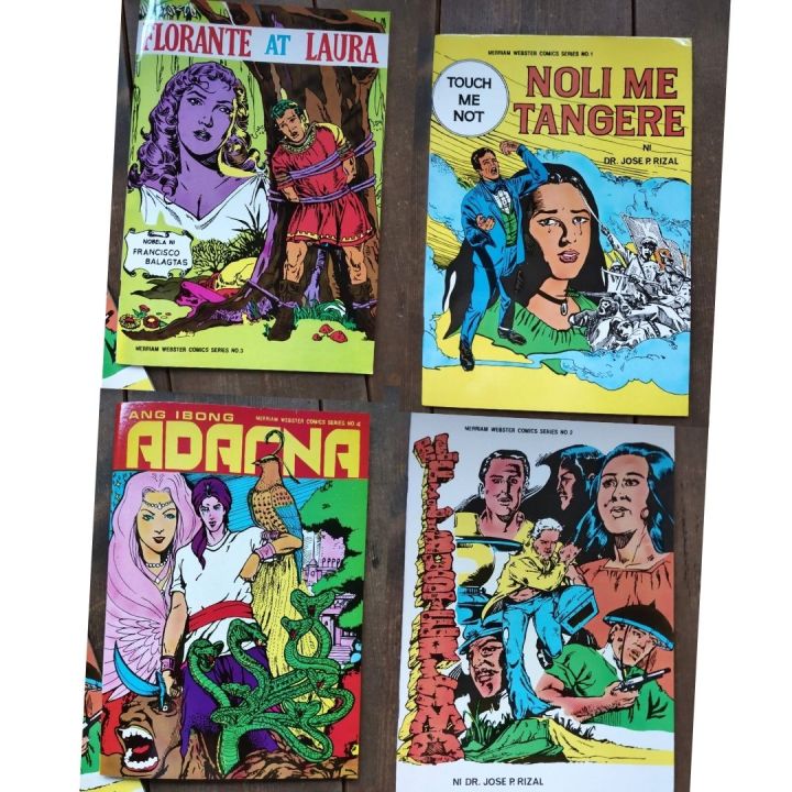 Tagalog Comics - Dr Jose Rizal/ El Filibusterismo/ Noli Me Tangere ...