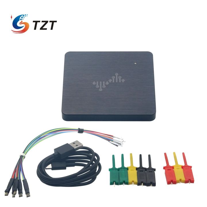Portable Metal DSLogic Logic Analyzer 16 Channels 100MHz USB-based ...