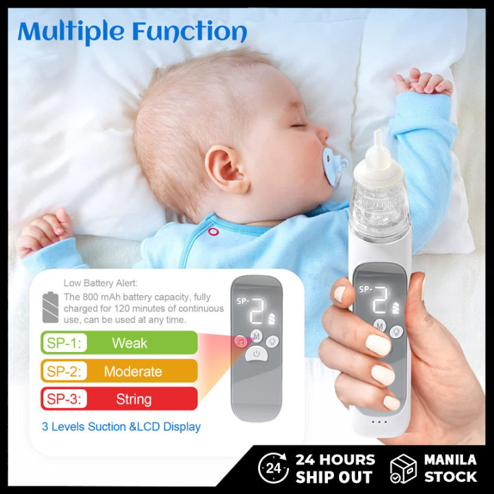 New Electric Nasal Aspirator with More Nasal Mucus for Adults and ...