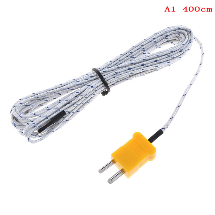 HIAM 1PC K type temperature sensor thermocouple probe cable wire 0.5/4m ...