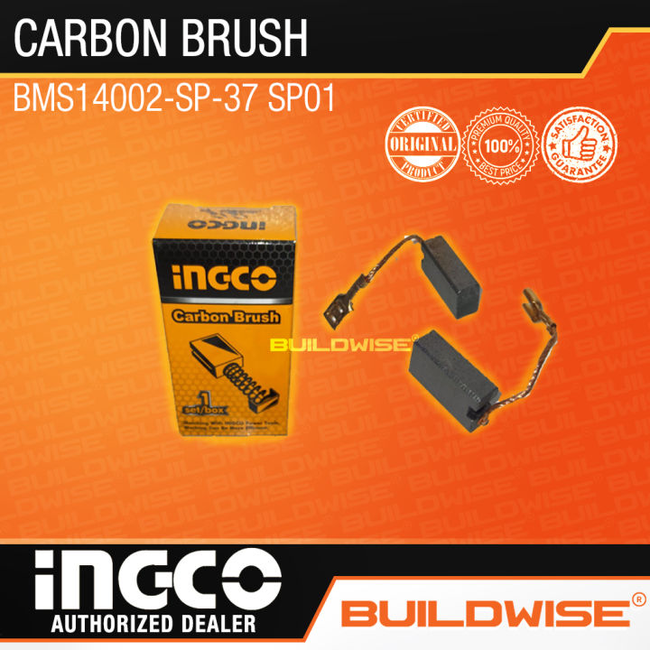 Ingco Carbon Brush (Spare Part) BMS14002-SP-37 SP01「BUILDWISE®」 *NEW ...