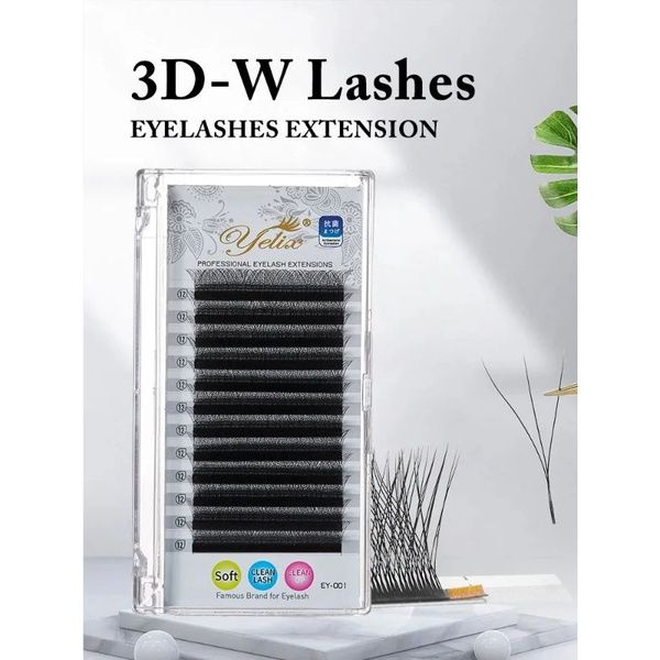 Yelix 3D W-Lashes volume russian volume eyelash extension | Lazada Indonesia