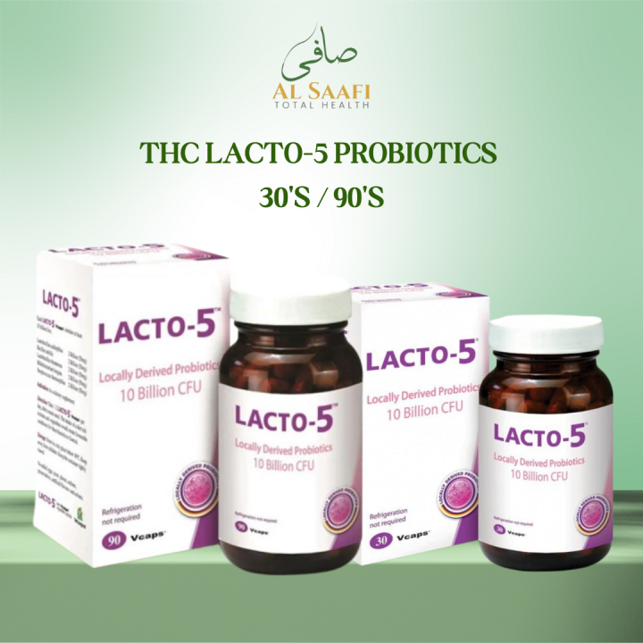 THC Lacto-5 Probiotics 30's / 90's | Lazada