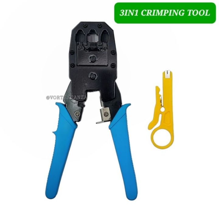 3in1 MODULAR CRIMPING TOOL (RJ45 / RJ11) | Lazada PH