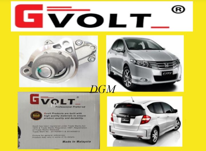G-VOLT Honda City TMO / Jazz TFO 2008-2012y Starter Assy (1Year ...