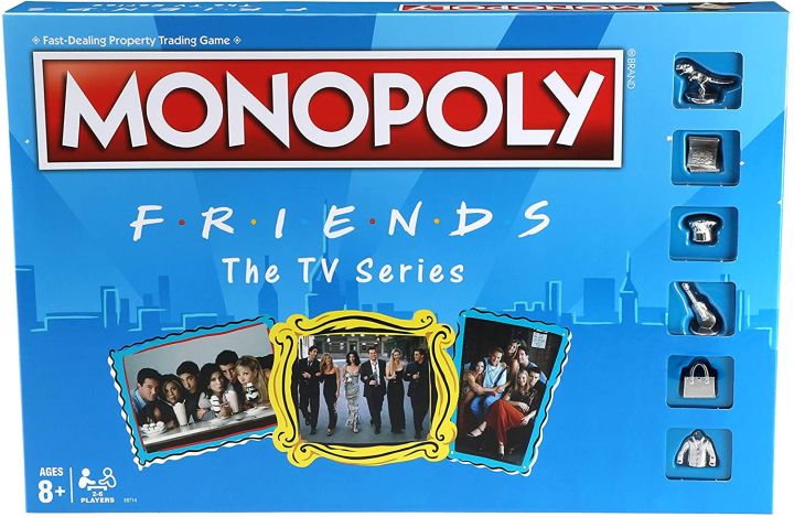 MONOPOLY: Friends The TV Series Edition Board Game for Ages 8 and Up ...